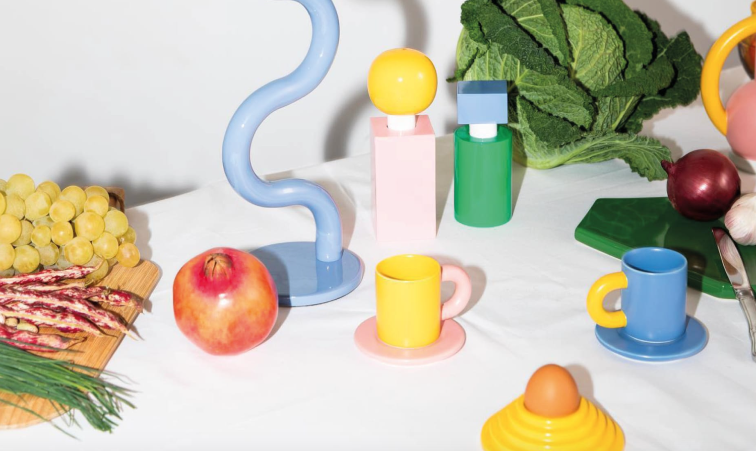 Axel Chay x Monoprix: Memphis at Your Fingertips