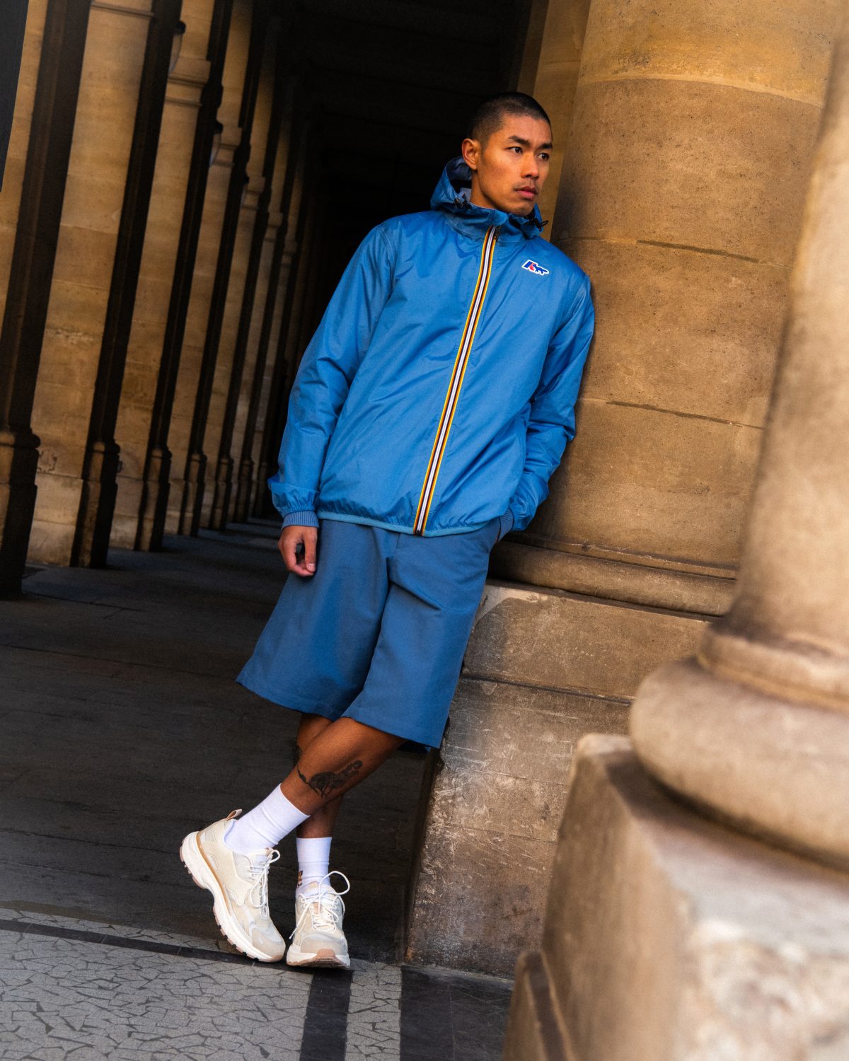 Maison Kitsuné x K-Way, a capsule revisits two iconic windbreakers