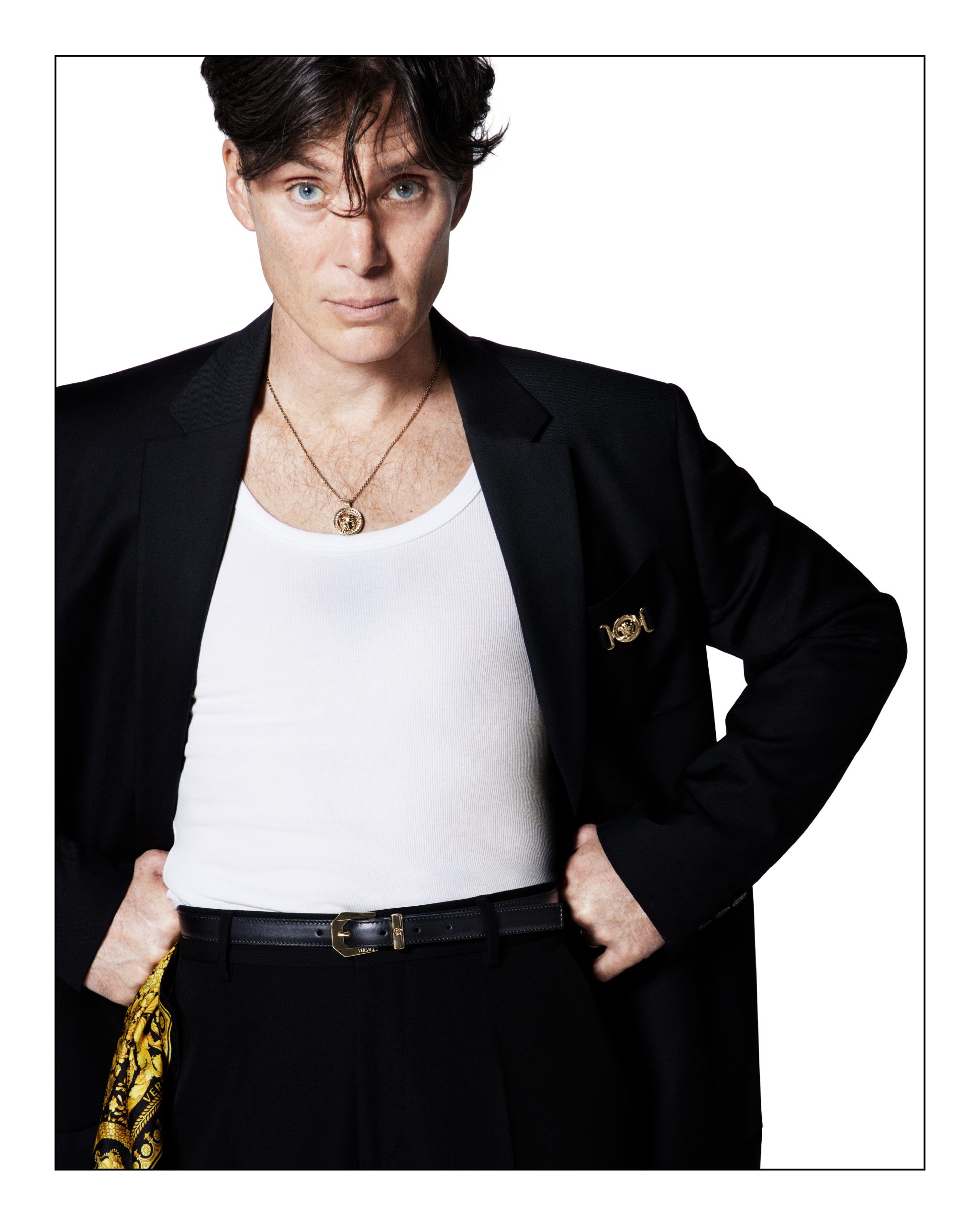 Cillian Murphy x Versace, la Medusa ha la sua nuova Icona