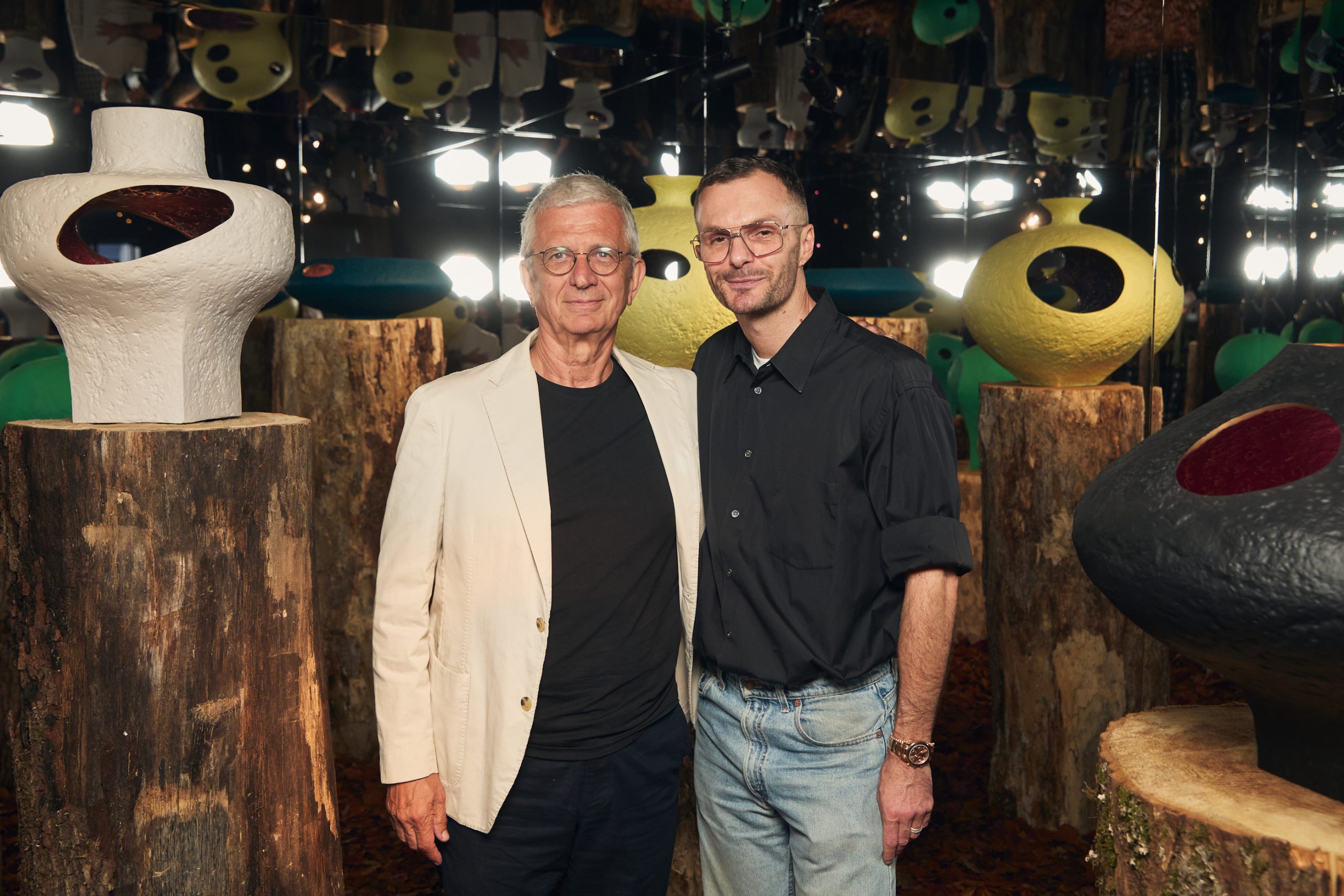 Kris Van Assche's Presents his Vase-Sculptures at Galerie Downtown