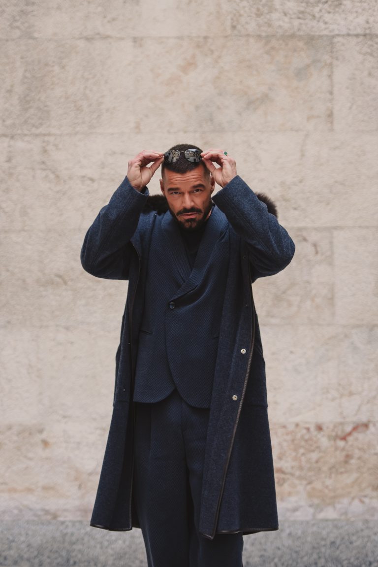 Leo Dell’Orco’s Fluid Walk at Giorgio Armani